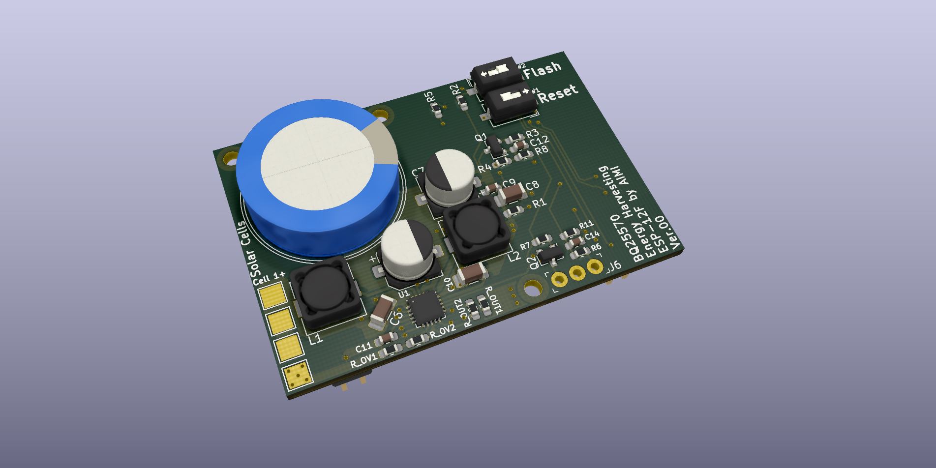 Energy Harvesting - BQ25570 von Texas Instruments - Mikes Garage